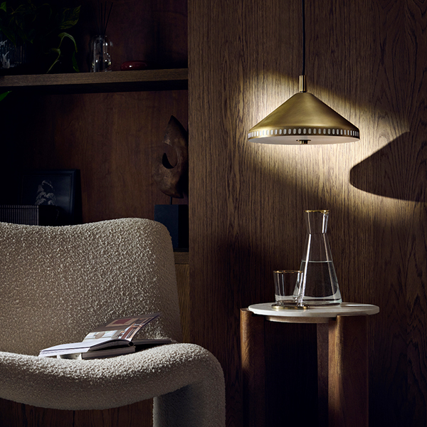 Flute Ceiling Light | FT/11/P/ABR | Chelsom