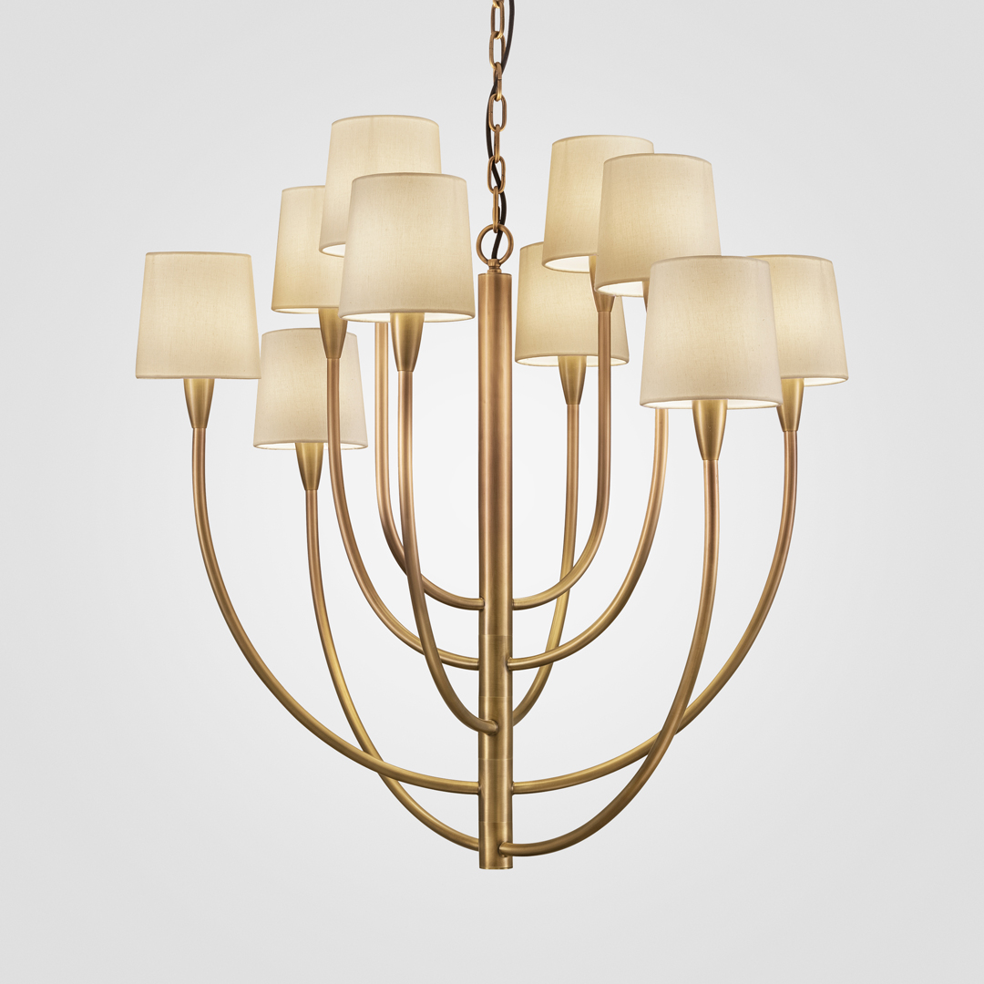 Sloane Ceiling Light | SO/70/10/ABR | Chelsom